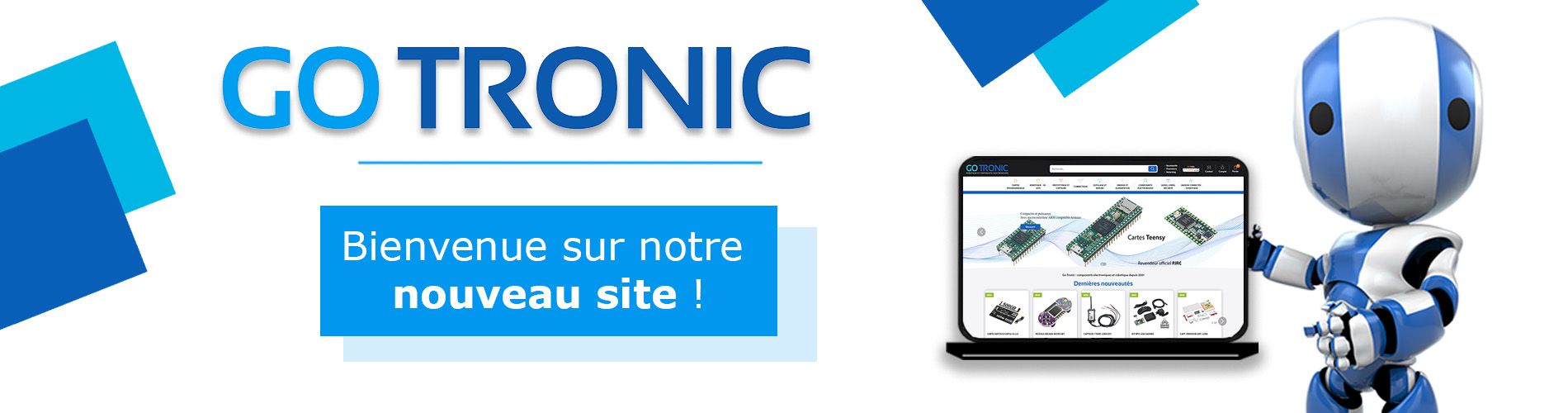 GoTronic | Robotique et composants électroniques