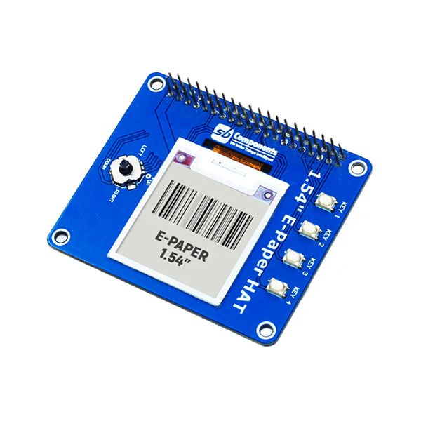 Module HAT E-Ink 1,54'' SKU24292 - Gotronic