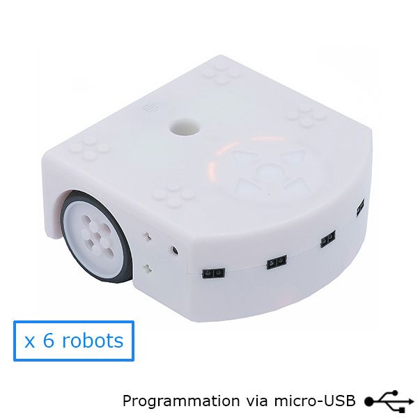 Pack de 6 robots Thymio - Gotronic