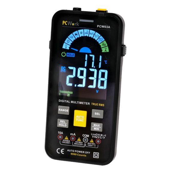 Multimètre digital PCW03A - Gotronic