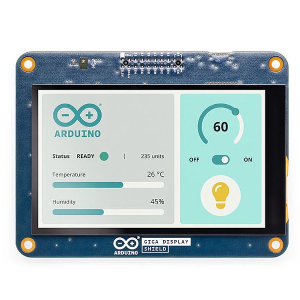 Kit Arduino GIGA R1 WiFi + GIGA Display Shield AKX00075 - Gotronic