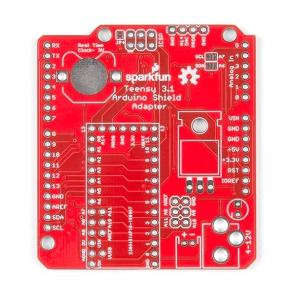 Teensy Arduino Shield Adapter KIT-15716 - Gotronic