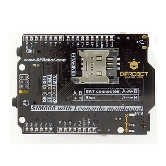 Carte IoT SIM808 DFR0355 - Gotronic