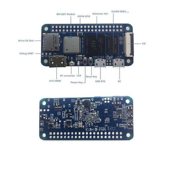 Carte Banana Pi BPI-M2 Zero - Gotronic
