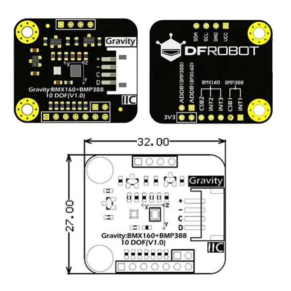 Module 10 DoF Gravity SEN0252 - Gotronic