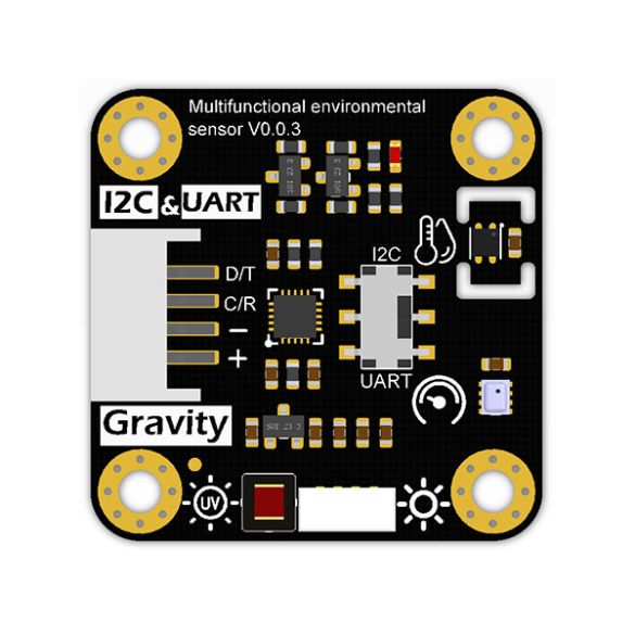 Capteur environnemental Gravity SEN0501 - Gotronic