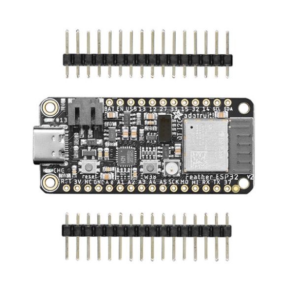 Carte Feather ESP32 V2 ADA5400 - Gotronic