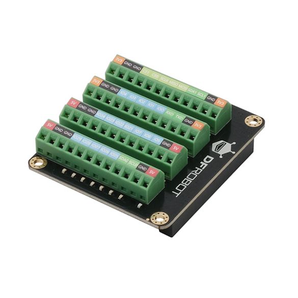 Module HAT GPIO vers borniers DFR0918 - Gotronic