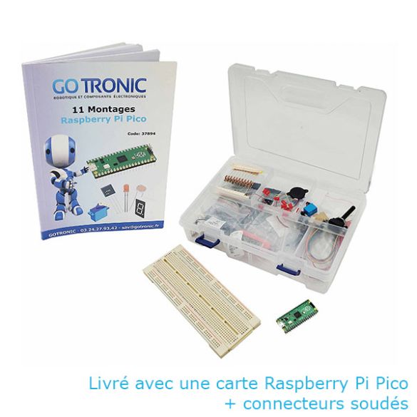 Kit Pico pour débutant 11 montages - Gotronic