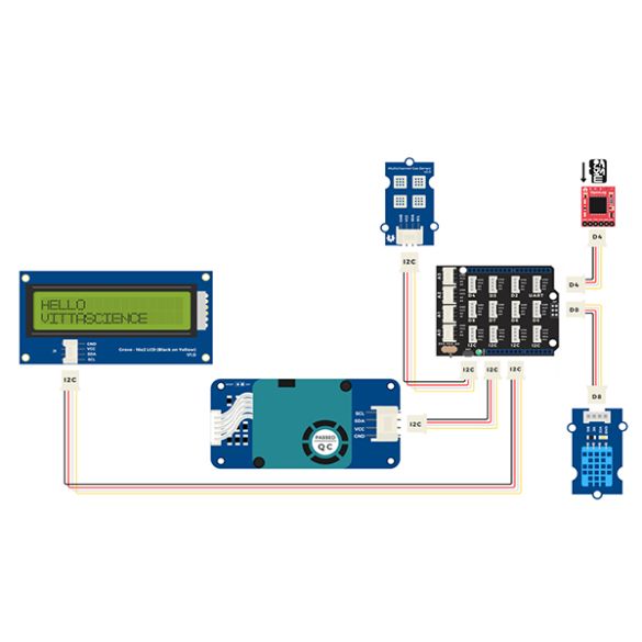 Kit qualité de l'air en version Arduino - Gotronic