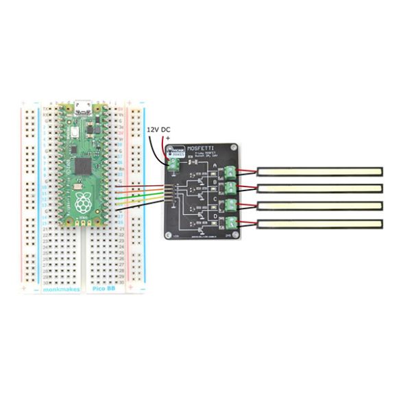 Module Mosfet 4 canaux SKU00099 - Gotronic
