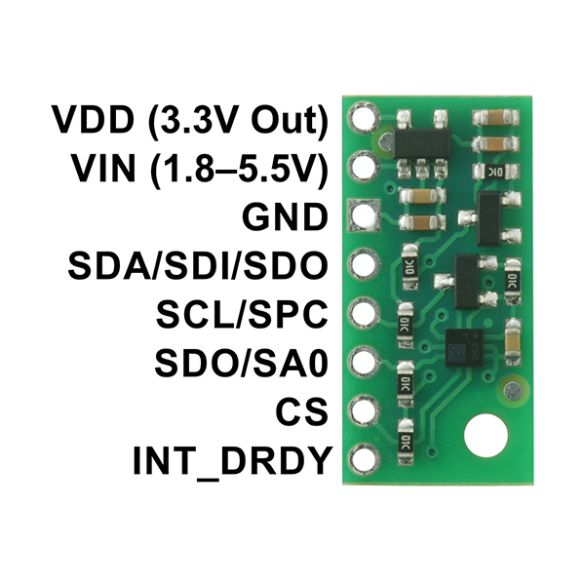 Capteur de pression LPS22DF 2898 - Gotronic