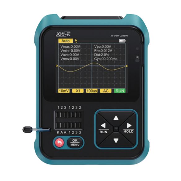 Oscillo/générateur portable DSO-LCR500 - Gotronic