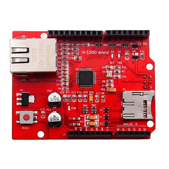 Shield Ethernet W5500 GT156 - Gotronic