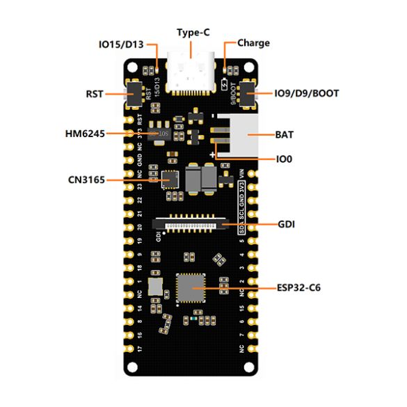 FireBeetle 2 ESP32-C6 DFR1075 - Gotronic