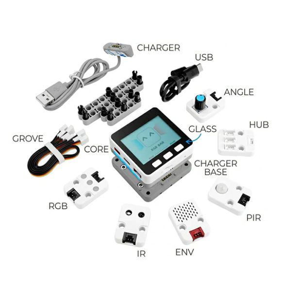 Kit M5Go IoT Starter Kit K006-V27 - Gotronic