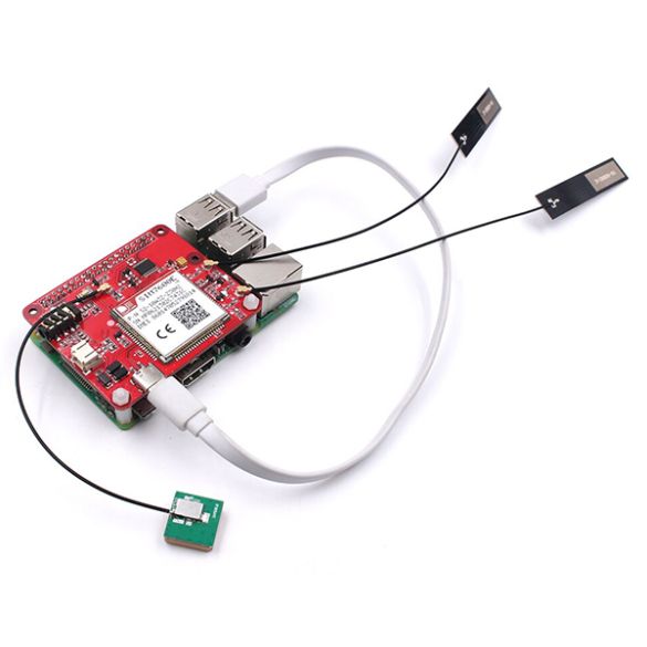 Module HAT 4G SIM7600E-H - Gotronic