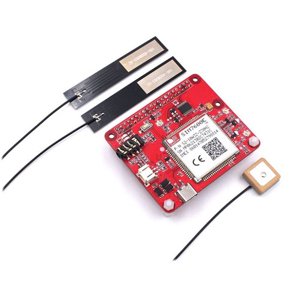 Module HAT 4G SIM7600E-H - Gotronic