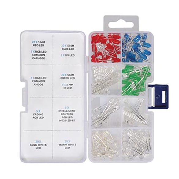 Assortiment de 130 LEDs WCS101 - Gotronic