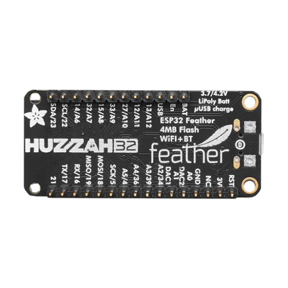 Carte Feather Huzzah32 ESP32 ADA3591 - Gotronic